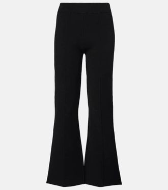 Veronica Beard Pantalon évasé à taille haute