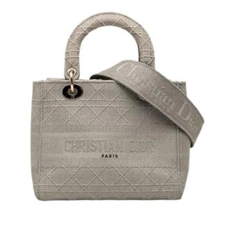 Dior Pre-owned Lady D-Lite 2way bag - - Pre-owned - Damen - Grau - ONE SIZE