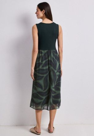 Street One Midikleid mit Rundhalsausschnitt