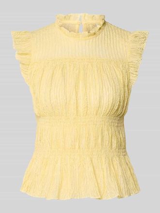 Only Slim Fit Blusentop mit R&uuml;schenkragen Modell SHAILA