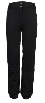 Killtec Damen Thônes Wmn Sft Pnts B Skihose Softshellhose mit Kantenschutz und Schneefang, Schwarz, 40 EU
