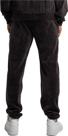 Urban Classics Velvet Trackpants Black, XXL