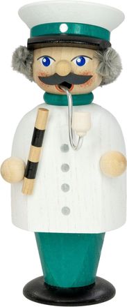 Rudolphs Schatzkiste R&auml;uchermann Volkspolizist Verkehrsstab BxHxT 6x14x7cm NEU R&auml;ucherm&auml;nnchen,R&auml;uchermann,R&auml;ucherfigur,Raucher,Rauchmann,R&auml;ucherm&auml;nnel,Smoker,Incense,Smok