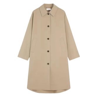 Tommy Hilfiger Femme, Manteaux, Brun, Taille: 36 FR Single-Breasted Manteaux