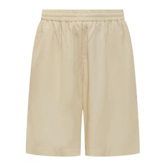 BONSAI Shorts mit elastischem Bund und Taschen - - Shorts - Herren - Beige - XS