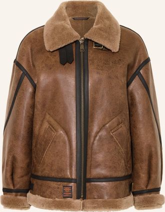 Bombers Original Bombers Original Lederjacke braun