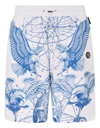 Philipp Plein Fleece Shorts Tattoo Tattoo