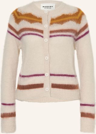 Isabel Marant Marant &Eacute;toile Strickjacke Molly Mit Mohair weiss