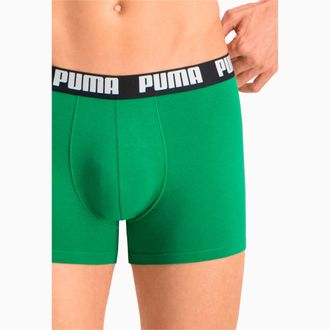 Puma 10 er Pack Boxer Boxershorts Men Herren Unterhose Pant Unterw&auml;sche, Farbe:035 - Amazon Green, Bekleidungsgr&ouml;&szlig;e:M