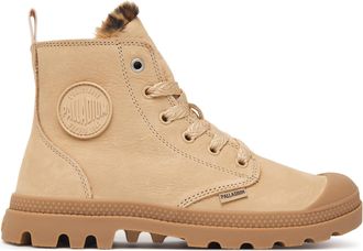 Palladium Schn&uuml;rstiefeletten Palladium Pampahi Zip Wlwild 94979-257-M Beige