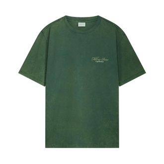 Filling Pieces T-Shirt Vinyl - - Tops - Herren - Gr&uuml;n - S