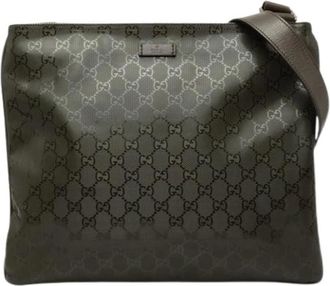 Gucci Sac bandouli&egrave;re Pre-owned - Homme - Pre-owned - Brun - Taille: ONE Size