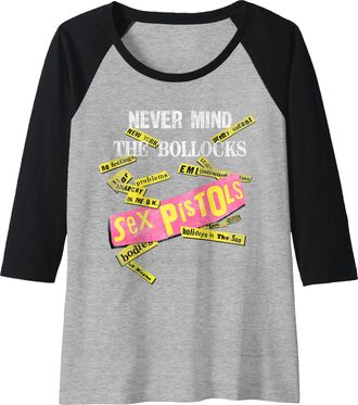 Sex Pistols Offizielle Tabs von Sex Pistols Never Mind The Bollocks Raglan