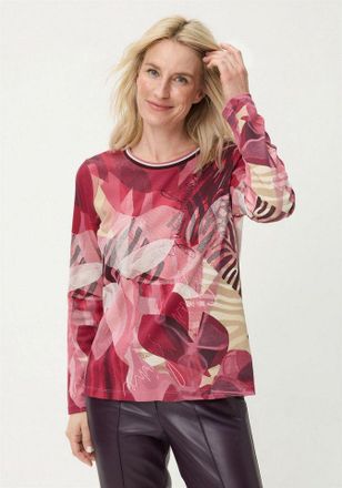 Olsen Langarmshirt (1-tlg) mit Rundhalsausschnitt