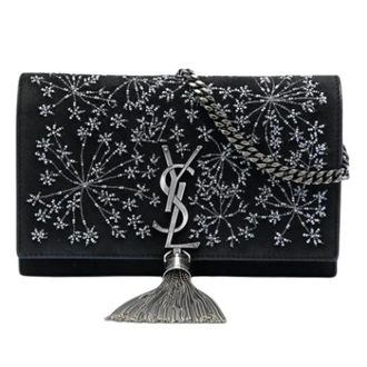 Saint Laurent Pre-owned Kate Wallet on Chain - Femme - Pre-owned - Noir - Taille: ONE Size