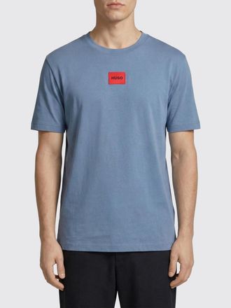 HUGO BOSS T-Shirt HUGO Herren Farbe Blau