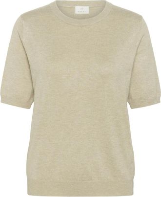 Kaffe Femme, Pulls, Gris, Taille: 42 FR KAlizza O-neck pullover