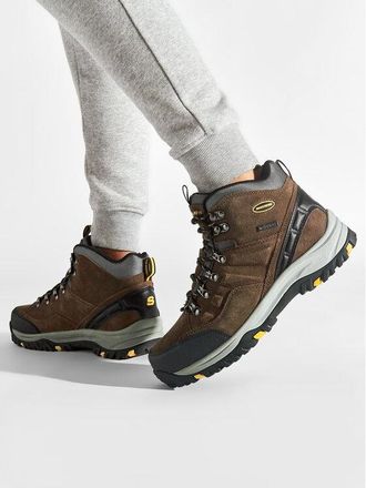 Skechers Schn&uuml;rstiefeletten Pelmo 64869/KHK Braun