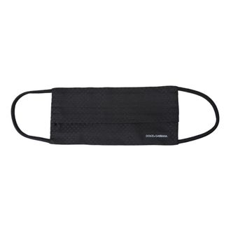 Dolce & Gabbana Verstellbare Krawatten-Gesichtsmaske - - Accessories - Herren - Schwarzk - ONE SIZE
