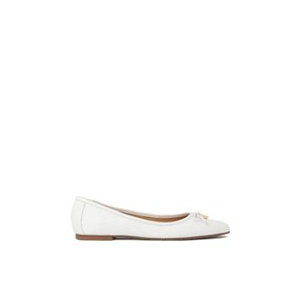 Kazar Femme, Chaussures, Blanc, Taille: 41 EU Ballerines blanches avec un sur le nez