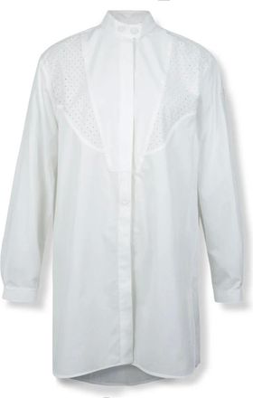 Moncler Femme, Blouses et Chemises, Blanc, Taille: 34 FR Camicia
