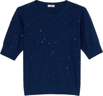 Oltre Damen, Strickwaren, Blau, XLGr&ouml;&szlig;e