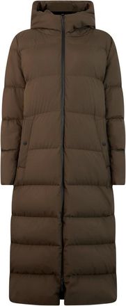 Herno Femme, Manteaux, Brun, Taille: 34 FR Doudoune &agrave; capuche