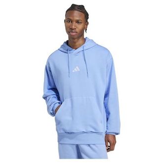 adidas Adidas Sportswear Essentials Feelcozy Sweat &agrave; capuche en polaire pour homme, bleu (Glow Blue), taille XS, S