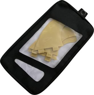 Generic Surfen Flossen Organizer Bag - 600D Nylon Wasserdichte Aufbewahrungstasche, Tragbare Tablet-Feine Tr&auml;gertasche | Heavy Duty Rei&szlig;verschluss Resender f&uuml;