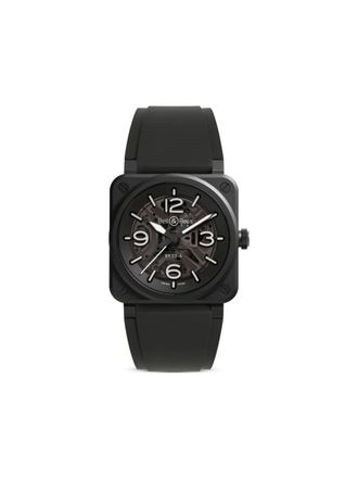 Bell & Ross montre BR-03 Skeleton Black Ceramic 41 mm - Noir