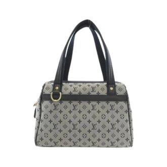 Louis Vuitton Pre-owned Sac bandouli&egrave;re Monogram Mini Josephine en toile - Femme - Pre-owned - Gris - Taille: ONE Size