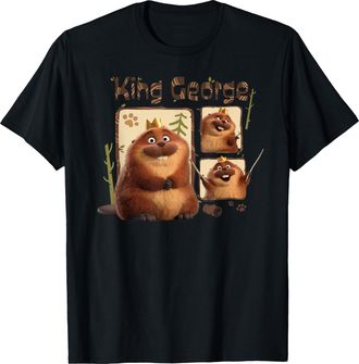 Pixar Disney and Pixars Hoppers King George King of The Beavers T-Shirt