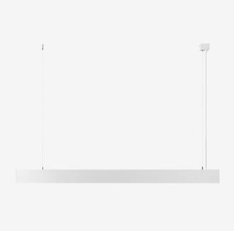 Sklum Sklum - Plafonnier led linéaire en aluminium Eunoia Blanc &x2194&xFE0E 150 cm