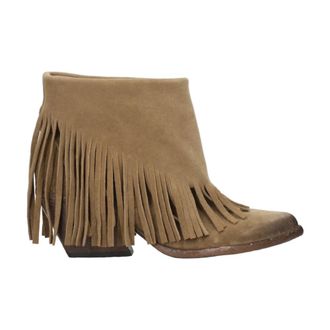 Elena Iachi Bives Texan Ankle Boot - - Shoes - Damen - Braun - 36 EU