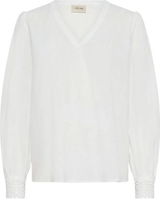 Cream Femme, Blouses et Chemises, Blanc, Taille: 42 FR Blouses