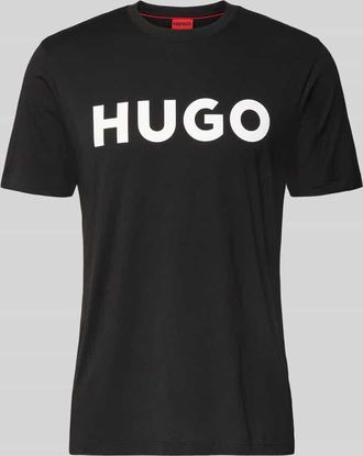HUGO BOSS T-Shirt mit Label-Schriftzug Modell DULIVIO