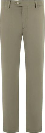 Boggi Milano Homme, Pantalons, Vert, Taille: 2XL Pantalon Panama Coton Tencel