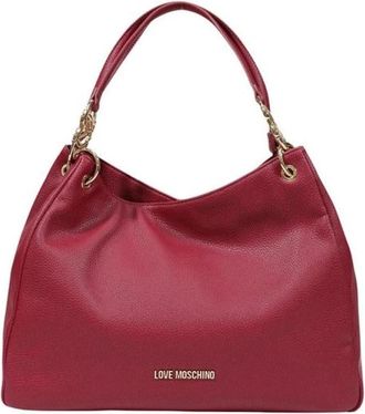 Love Moschino Kunstleder Hobo Schultertasche - - Bags - Damen - Lila - ONE SIZE