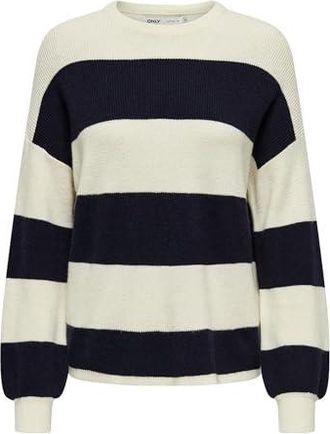 Only Pull en Maille ONLATIA Pull en Maille Whitecap Gray S Whitecap Gray S