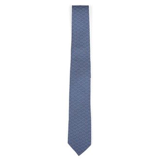 Ferragamo Zelig Krawatte - - Accessories - Herren - Blau - ONE SIZE