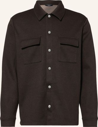 Reiss Reiss Overshirt Stellan braun