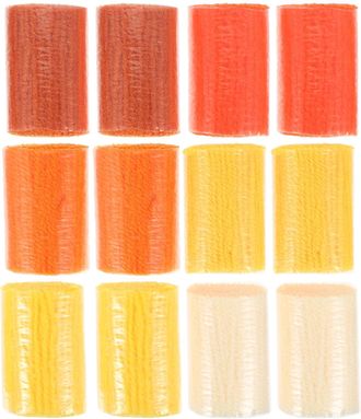 IFUNDOM 12 St&uuml;ck Teppichkn&uuml;pfset mit Vorgeschnittenem Acrylgarn Weiches Selbstgemacht Bastelgarn f&uuml;r H&auml;keln Stricken und N&auml;hen Hautfreundlich und Warm f&uuml;r Kis