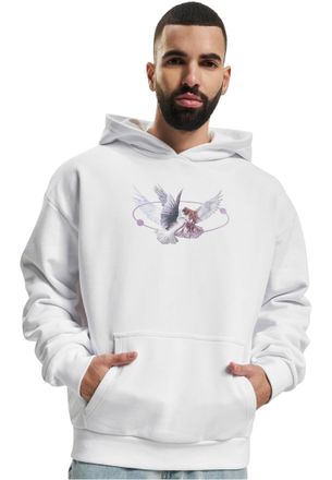 Mister Tee Herren Kapuzenpullover Vive La Liberte Oversize Hoody White XXL