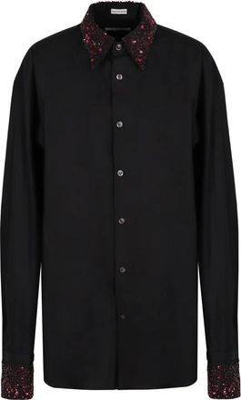 Dries Van Noten Homme, Chemises, Noir, Taille: L Blouses & Chemises