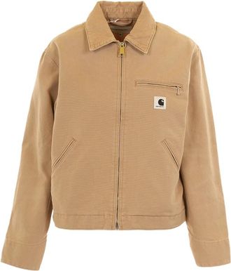 Carhartt Work in Progress Femme, Vestes, Beige, Taille: 36 FR OG Detroit Jacket