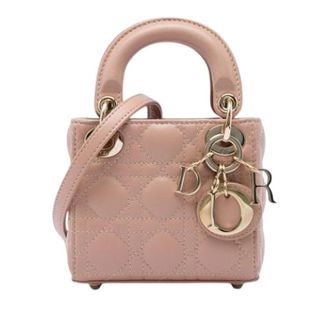 Dior Pre-owned Micro Lady - - Pre-owned - Damen - Beige - ONE SIZE