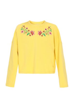 Izia Sweatshirt Frauen Gelb