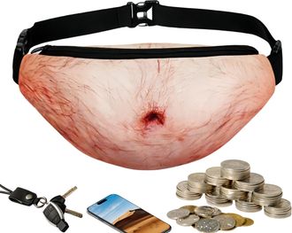 Generico Treli&ccedil;a f&uuml;r Pflanzen | 3D-Bauchtasche f&uuml;r M&auml;nner und Frauen, G&uuml;rtel mit Taillenverstellung - f&uuml;r Reisen, Fitnessstudio, Wandern, Partys, Cosplay und d