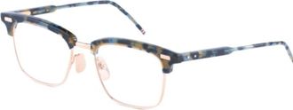 Thom Browne Rechteckige Brille aus Acetat und Titan - - Accessories - unisex - Schwarzk - 52 MM