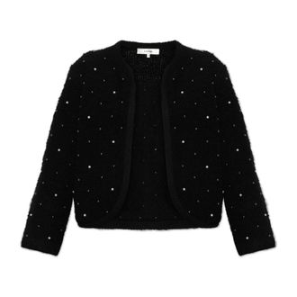 Frame Denim Wollcardigan - - Knitwear - Damen - Schwarzk - XS